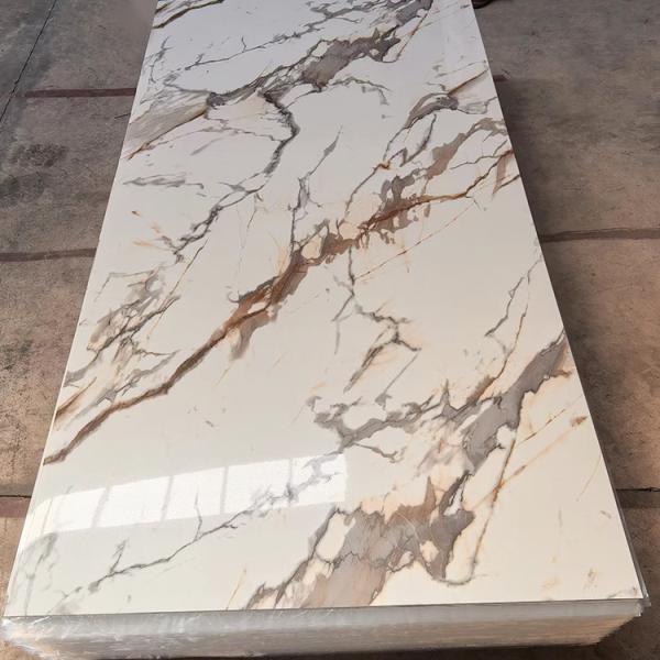 Quality Glossy/Matt PVC Marble Sheet For Interior Decoration for sale