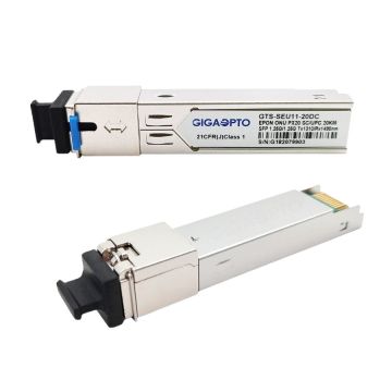 Quality 1000BASE-PX20 Transceiver 20km SC Module EPON ONU SFP For FTTX for sale