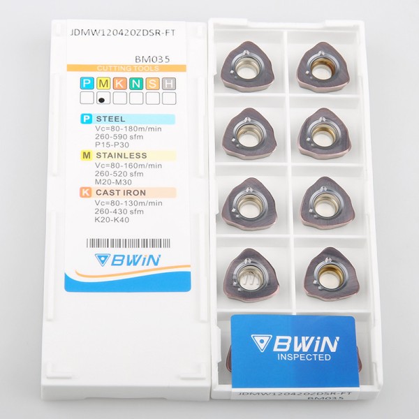 Quality Jomw 080320 Tungsten Carbide Inserts Zzsr Cnc Milling High Feed Cutter for sale