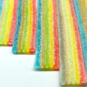 Quality Bulk Colorful Sour Straw Candy Sweets Manufacturers Sour Power Straws for sale