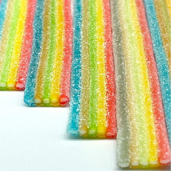 Quality Bulk Colorful Sour Straw Candy Sweets Manufacturers Sour Power Straws for sale