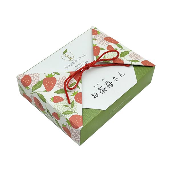 Quality Small Folding Paperboard Rigid Gift Box For Candy Snacks Cookies Matcha Tea for sale