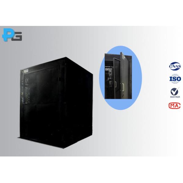 Quality IEC60598 Electrical Safety Test Equipment Black Rectangular Draught Proof for sale
