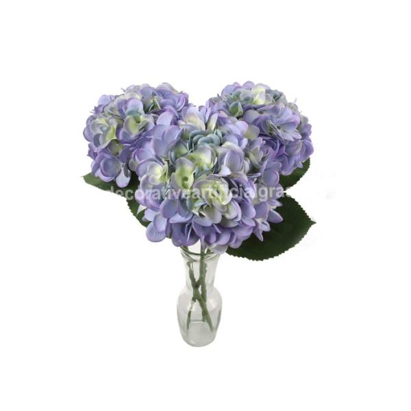 Quality Hydrangea Artificial Silk Flowers Fake Flower Arrangements For Weddings for sale