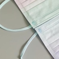 Quality Disposable Face Mask Elastic Ear Loop Material Coloured Elastic Band Cord 5.0mm for sale