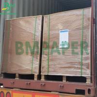 China Virgin Pulp Brown Kraft Wrapping Paper Rolls 1250mm 50gsm 70gsm factory