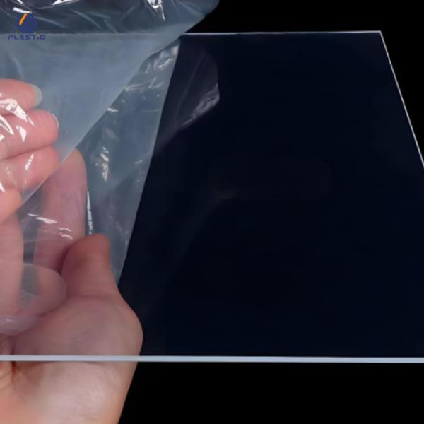 Quality High Glossy Transparent Acrylic Sheet Cast Production Process for Signage for sale