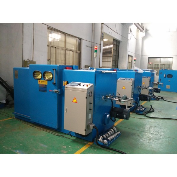 Quality PLC Control Bare Copper Wire Twisting Machine Magnetic Tension Pay Off Equipment for sale