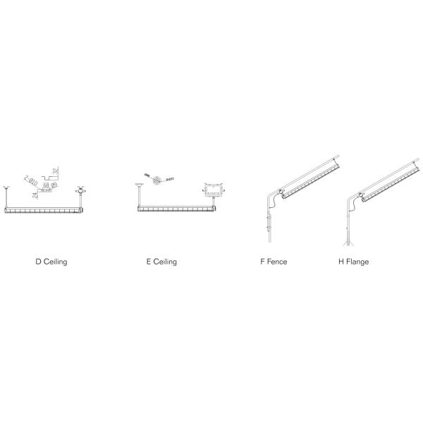 Quality NEW-FBY0061-18W Explosion Proof LED Light Fixture Long Pipe Tube Light Fitting for sale