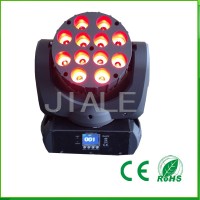 Quality 12pcs 10w Rgbw 4 In 1 Dj Stage Projector Led Effect Lighting CE RoHS for sale