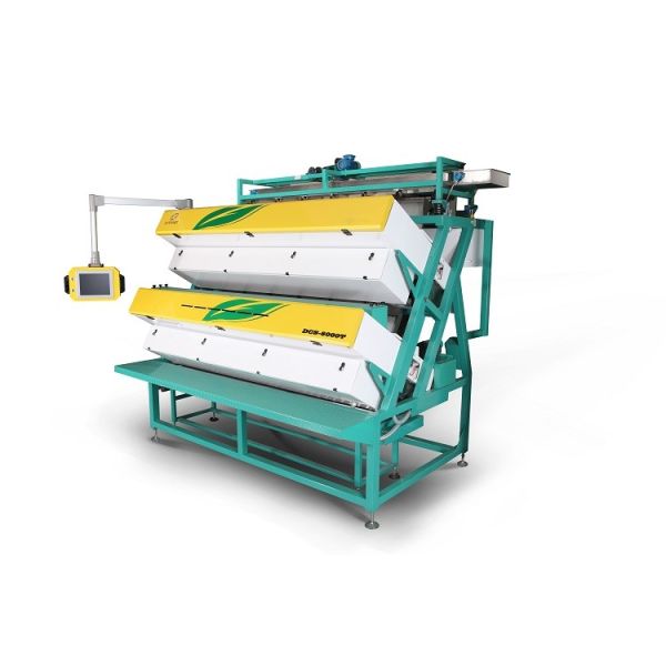 Quality Spectrum Tea Color Sorting Machine With LED Optical System for sale