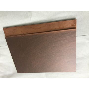 Quality Red Copper Copper Decorative Wall Panels , Insulated Composite Cladding Boards for sale