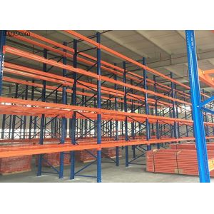 Quality High Density Metal Steel Storage Heavy Duty Pallet Racks Customized Coating for sale