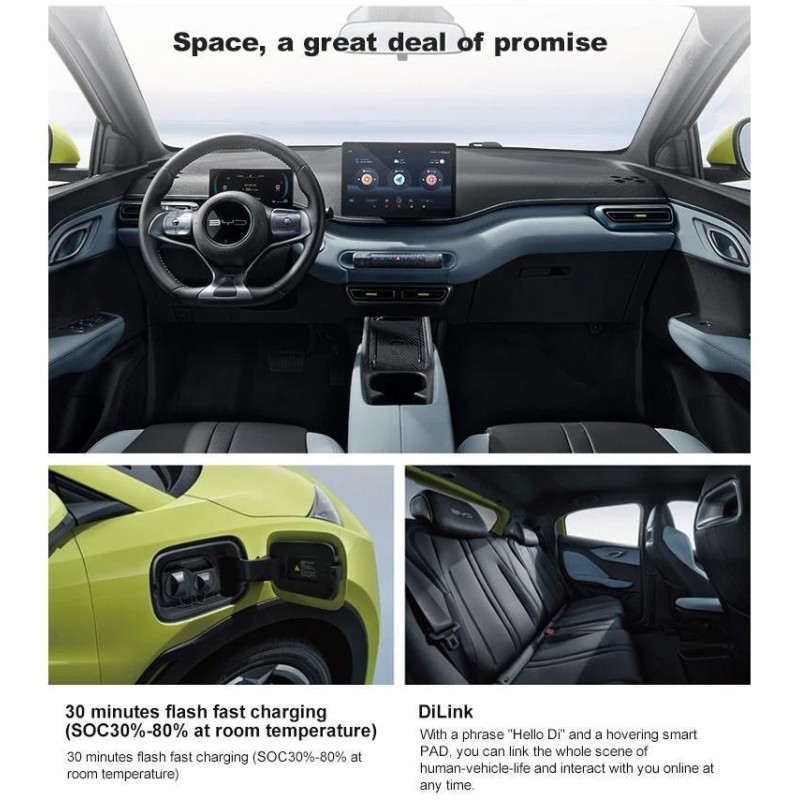 Byd Seagull 2024 Hot Sale Byd Seagull Electric Vehicles in Stock Flying Byd Seagull 2023 405km Electro Car Automobile