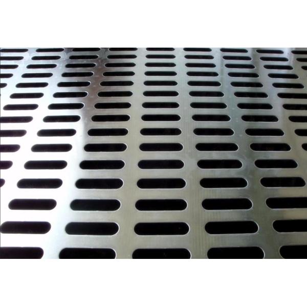 Quality Light Weight Perforated Metal Mesh With Round Square Hex Hole Pattern for sale