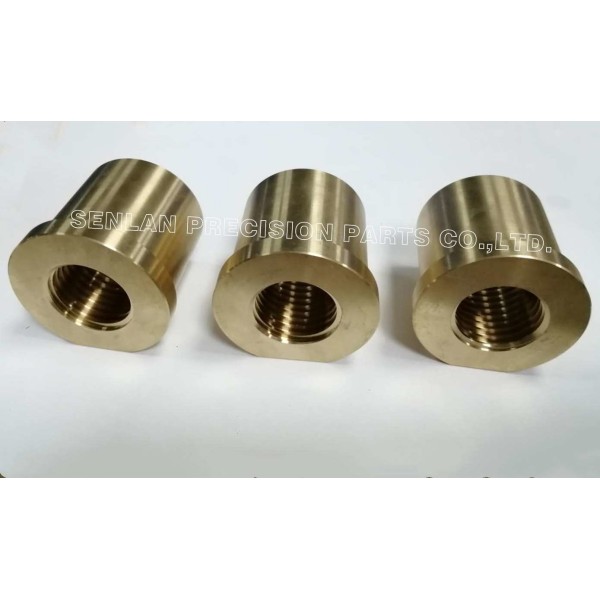 Quality Customized High Precision Brass CNC Machined Parts for Plastic Mold Applications for sale