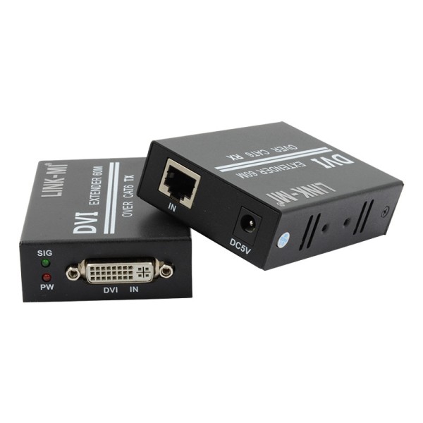 Quality DVI Extender Over Cat 6 Hdmi Cable Extender HDMI 60m 1080P for sale