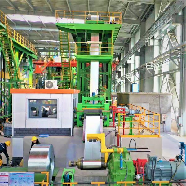 Quality Zinc Coating Continuous Galvanizing Line Furnace Sheet 1.0~2.5mm for sale