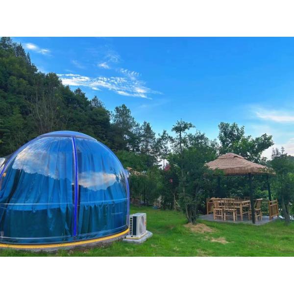 Quality Polycarbonate Dome Tent Modular Prefab PC Crystal Bubble Dome House for sale