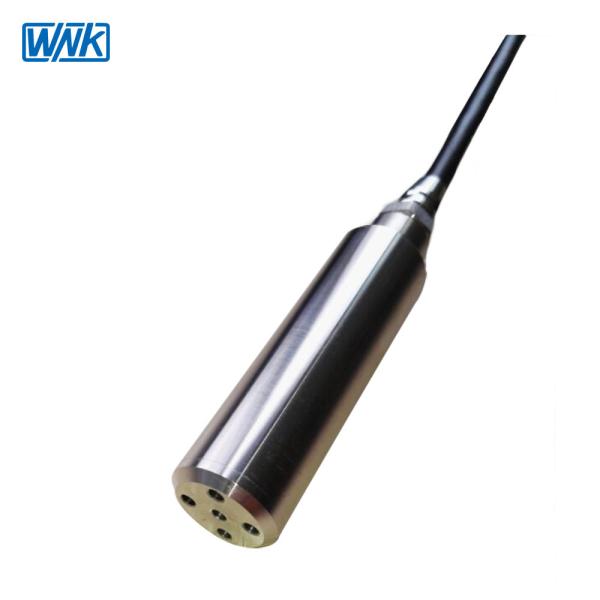Quality 0-200m Submersible Level Sensor , WNK8010 liquid Water Level Sensor Probe for sale