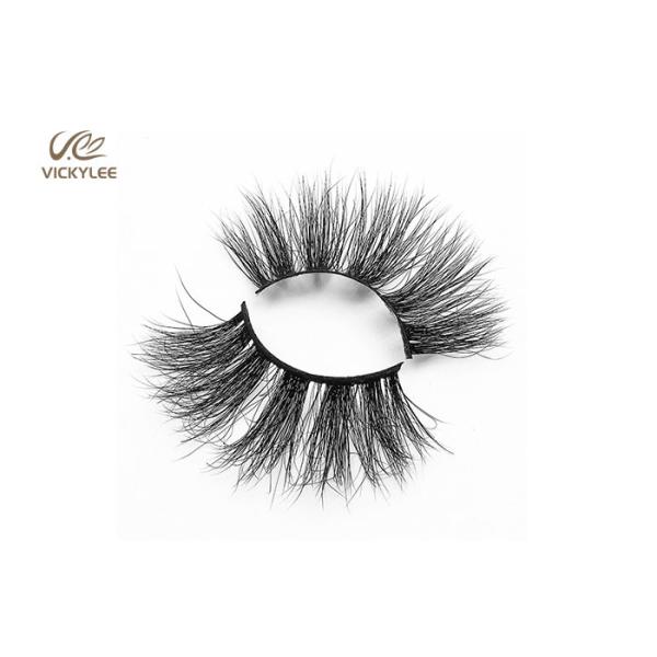 Quality Handcrafted Cotton Stalk 25MM 5D Eyelash Extensions for sale