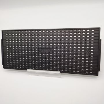 Quality Black MPPO ESD Component Tray 7.62mm Thick For BGA IC Devices for sale