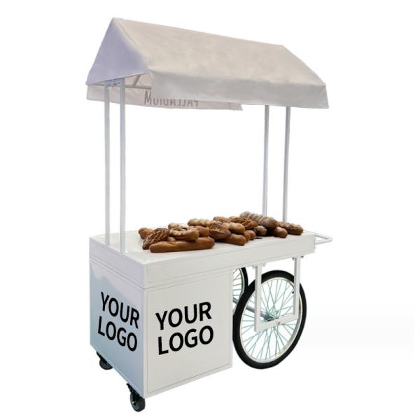 Quality Outdoor Vendor Wine Fast Food Truck Entrepreneurial Stall Food Cart for sale