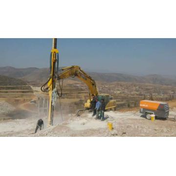 Quality Quarry Stone Hydraulic Attachment 51mm Rock Drilling Rig for sale