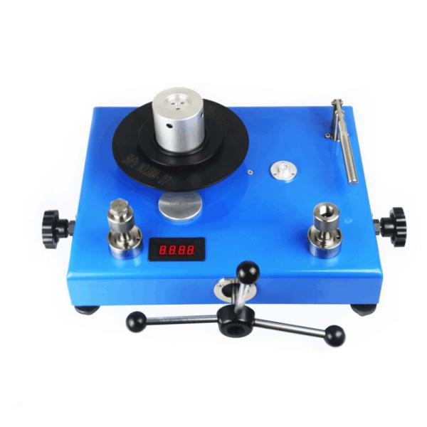 Quality High Strength Lab Dead Weight Tester Pressure Piston Manometer 25MPa for sale