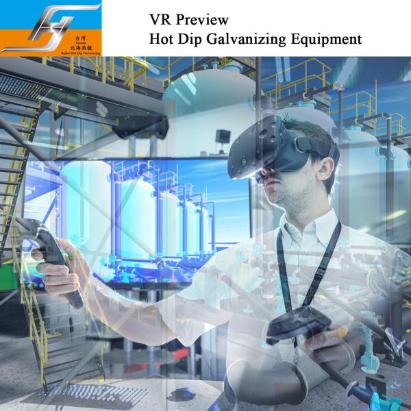 Quality VR Preview Hot Dip Galvanizing Production Line with Customized Design for for sale