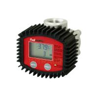 China Digital Fuel Flow Meter With LCD Display 1 Inch Inlet Outlet for sale