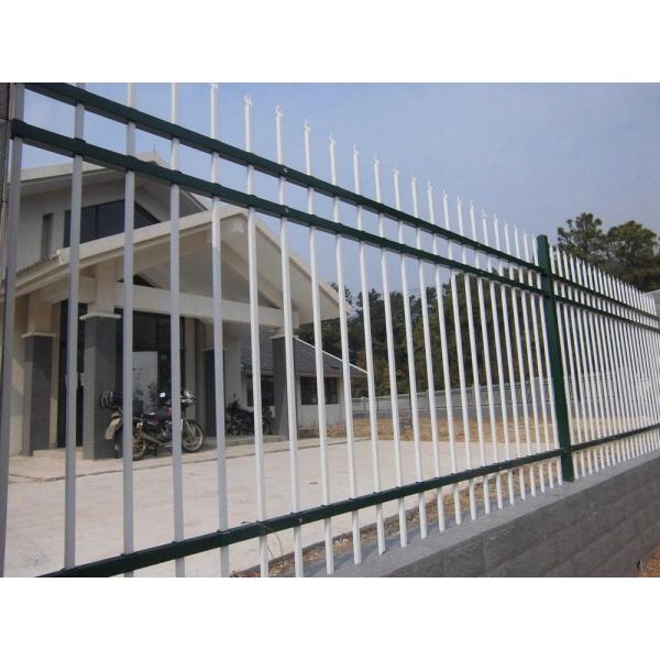 Quality Australian Standard Pressed Spear Top Security Picket Garrison Steel Tubular for sale