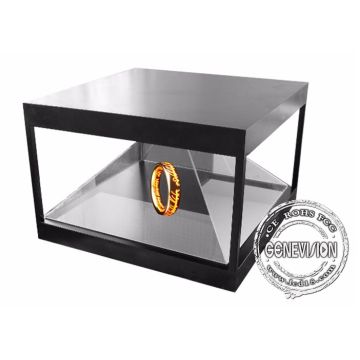 Quality Super Big 360 Degree 3d Hologram Pyramid Showcase With USB 80W Power Consumption for sale