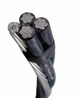 Quality XLPE Insulation Overhead Electric Cable Customized Aluminum Overhead Cable 3x50 for sale