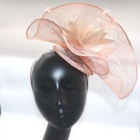 Quality Female Party-goers' Essential Sinamay And Feather Fascinator Hat with Headband for sale