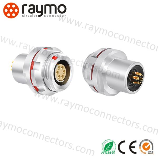 Quality Fischers 0F 8 Pin IP68 Waterproof Brass Circular Connector for sale