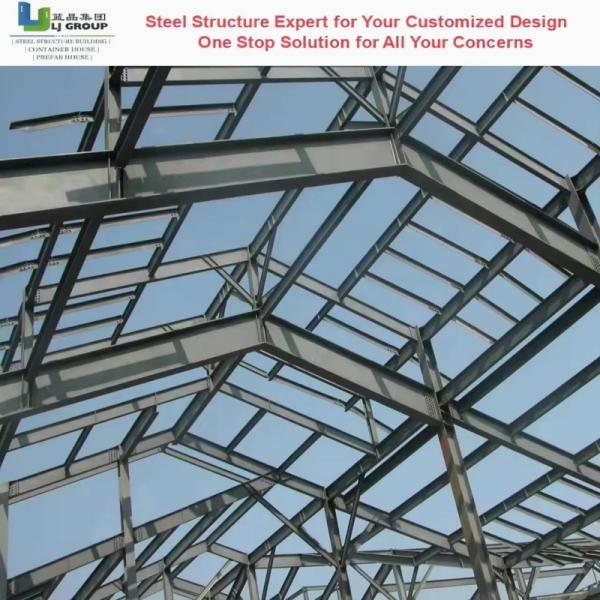 Quality Custom Size Industrial Steel Building Galvanized Steel Multi Functional for sale