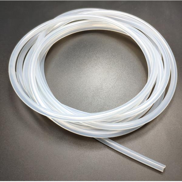 Quality LFGB Harmless Pure OD 100mm Flexible Silicone Tubing for sale