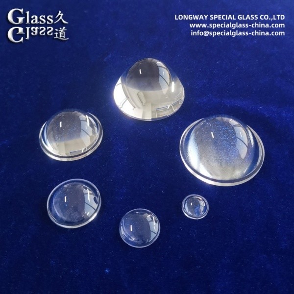 Quality Optical Grade Pyrex Glass Plano Aspheric Lens For Led Lighting Applications for sale