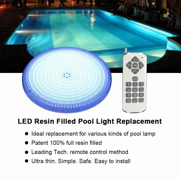 Quality 6500lm Led Underwater Remote Control Searchlight , 12 Volt Led Searchlight for sale