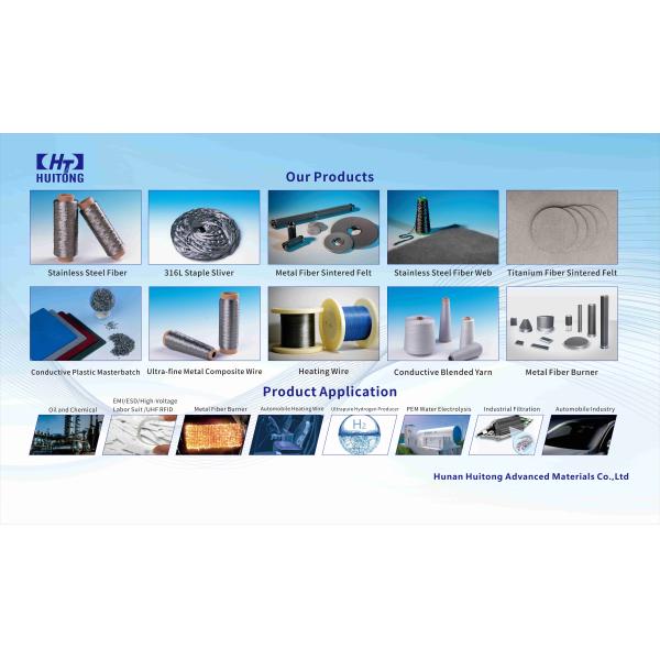Quality 316L 304 302 1um-100um Electrical And Thermal Conductivity Metal Fiber(Stainless steel fiber/Fecral fiber/Hastelloy fiber/Titanium fiber)  For Conductive Fabric,Anti Static Yarn and Conductive Plastic for sale