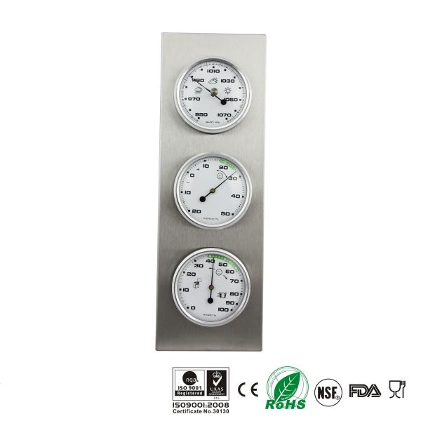 Quality Stainless Steel Material Calibrated Temperature And Humidity Monitor 350g Light Weight for sale