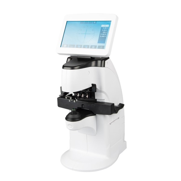 Quality Auto Lensmeter Focimeter White Black Color for option SPH -40.00 to +25.00 With UV Blue cut Lens Measurement for sale