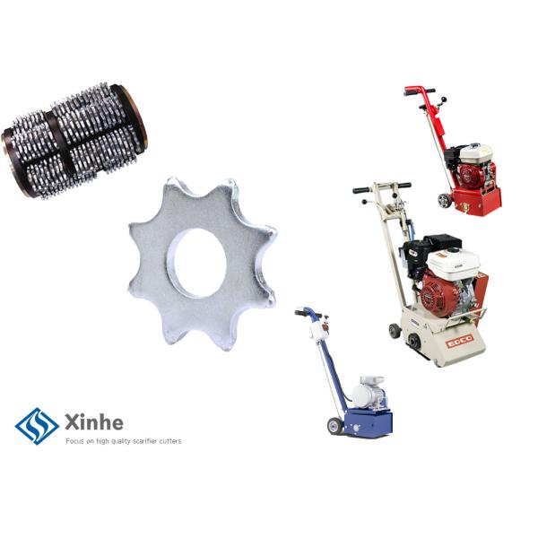 Quality 8 Tips TCT Carbide Scarifiers Cutters Concrete Multiplaners Milling Parts for sale