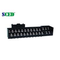 China Telephone 8.255mm Barrier Terminal Block / Power Distribution Terminal Block factory