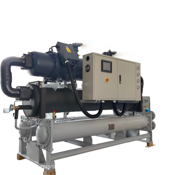 Quality 100HP Water-Cooled Screw Chiller With Double Compressors for Plastic & Rubber Industry for sale