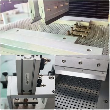 Quality PLC Touch Screen Solder Paste Printer 320*500mm Platform ASP-300 for sale