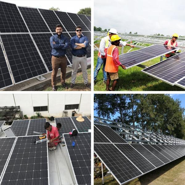 Quality 72 Cells 420W PERC Photovoltaic Solar PV Panel IP68 Anodized for sale
