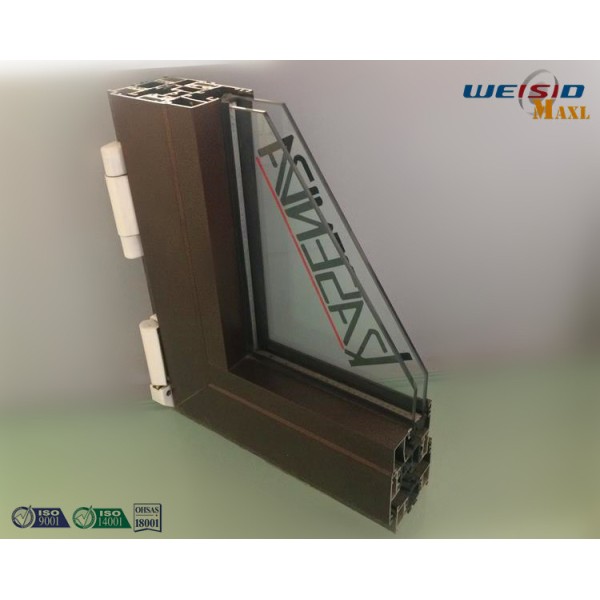 Quality Construction AA6063 T5 Aluminium Window Profiles / Wood Aluminum Structural Shapes for sale