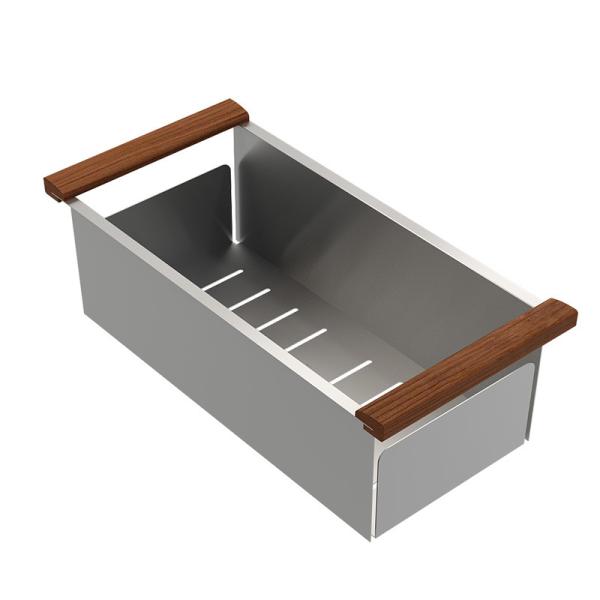 Quality SS304 Single Kitchen Workstation Ledge All In One Sink for sale
